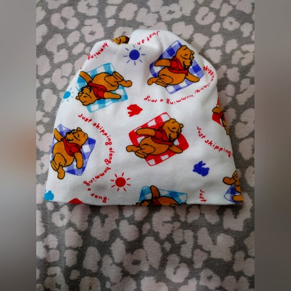 Disney | Accessories | Disneys Winnie The Pooh Baby Skull Cap | Poshmark
